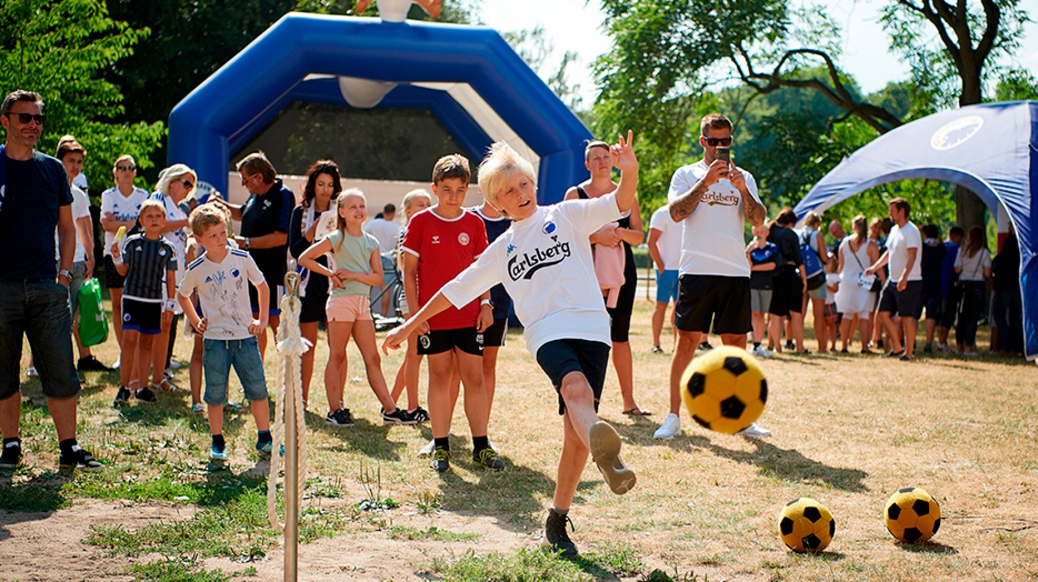 Fanzone og fodbold på DFDS Familietribunen | F.C. København