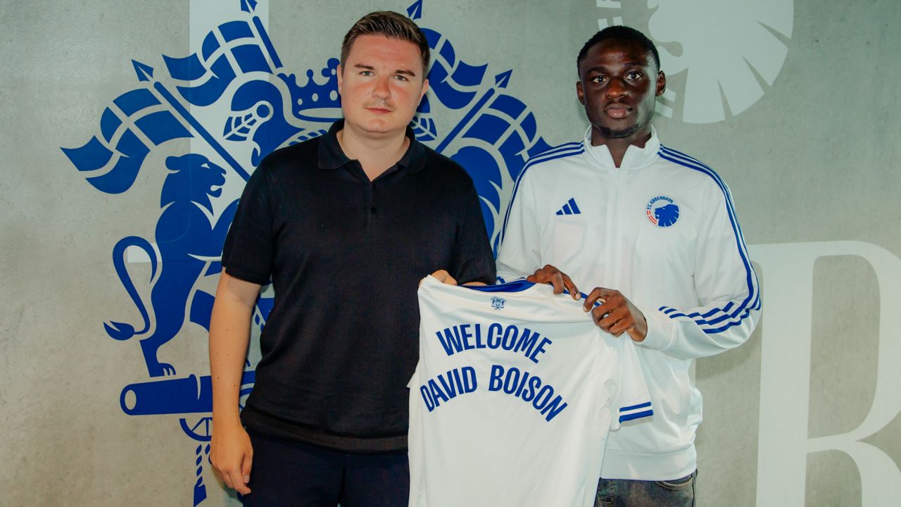 FCK Talent lejer David Boison Frimpong | F.C. København
