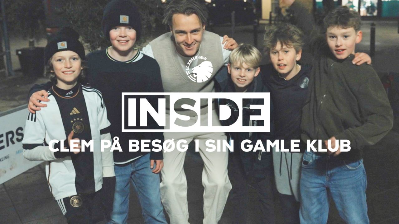 William Clem besøgte sin gamle klub til Q&A | F.C. København
