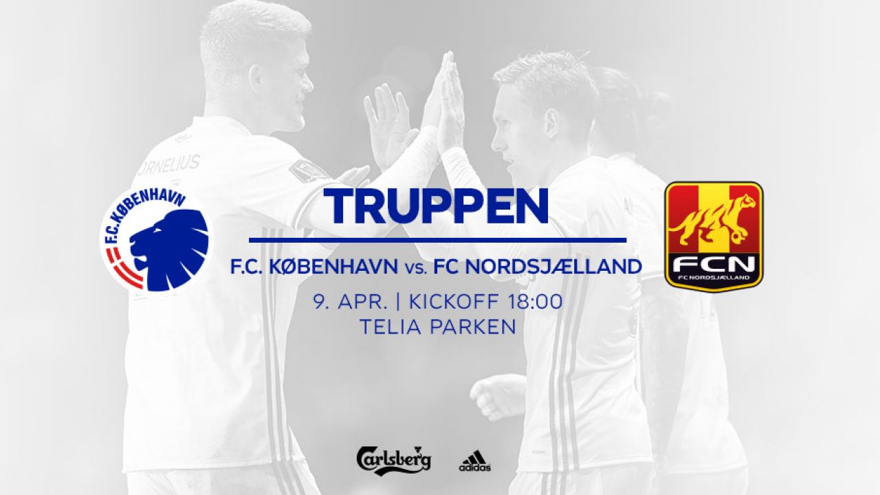 Truppen mod FC Nordsjælland | F.C. København
