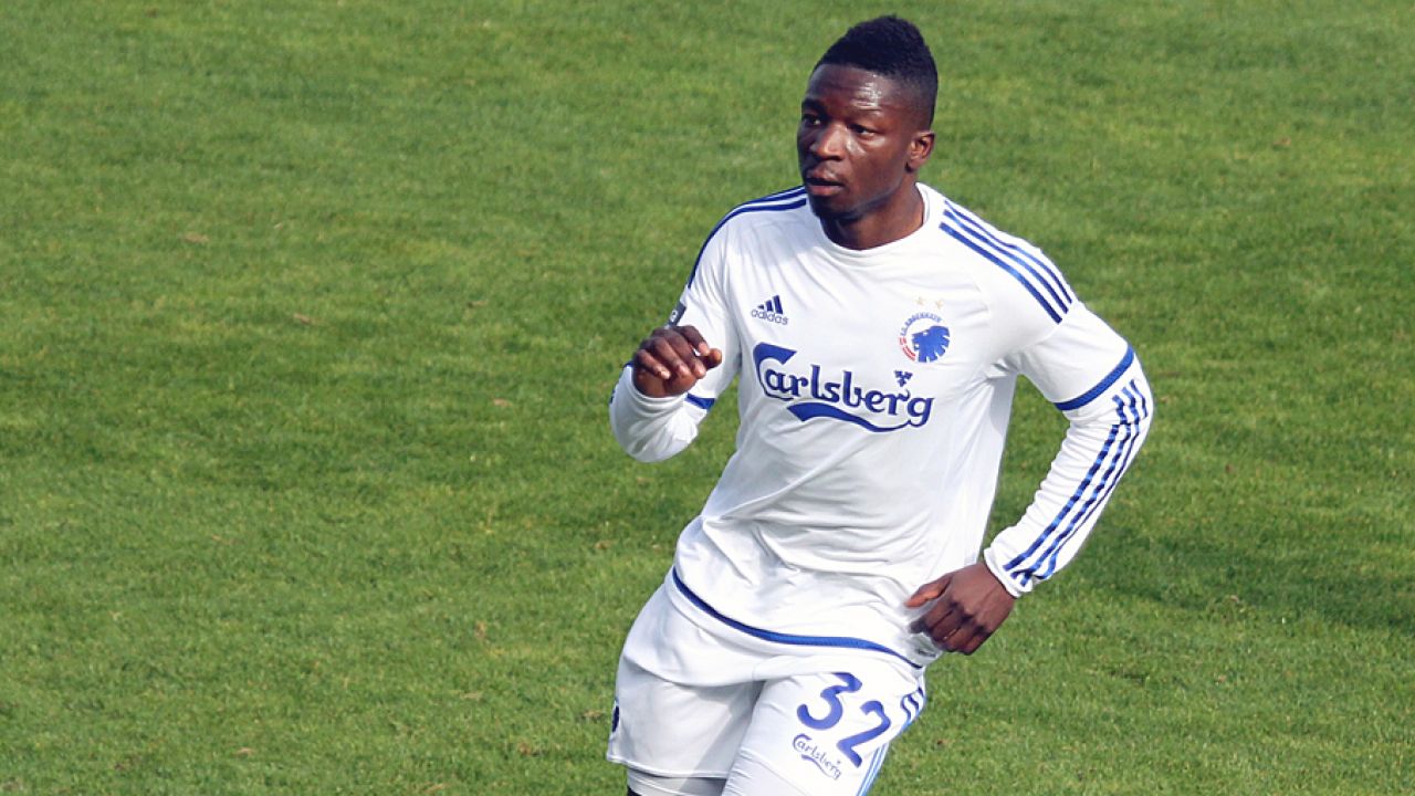 Amankwaa i truppen mod Hobro | F.C. København