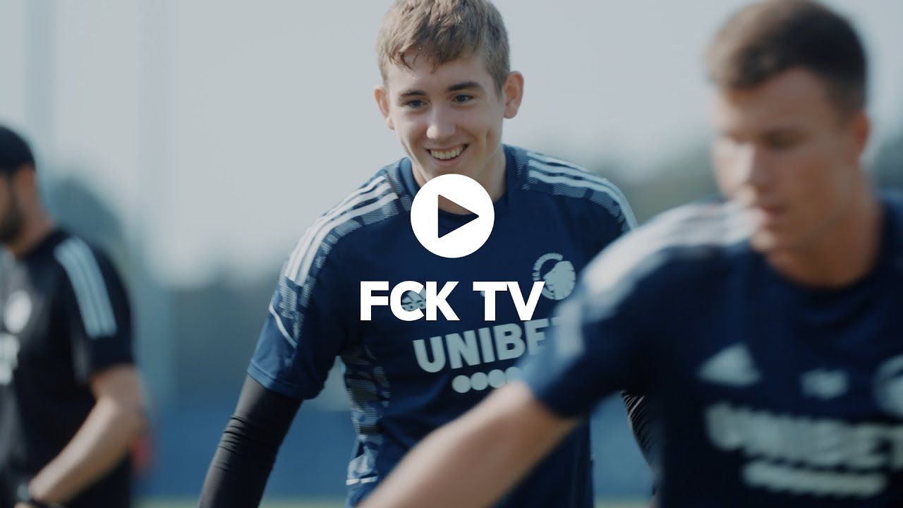 Første træningsdag med Ísak Bergmann Jóhannesson | F.C. København