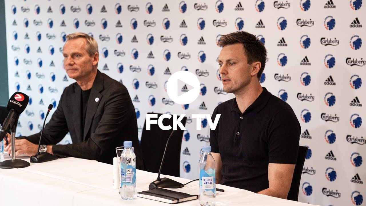 Se hele pressemødet med Bo Rygaard og William Kvist | F.C. København