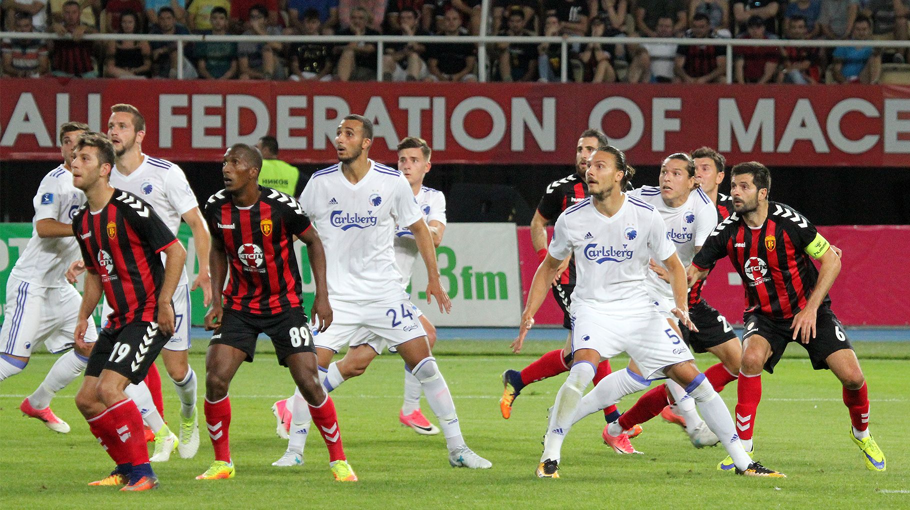 FK Vardar vs. F.C. København 2017-07-25 1-0 | 25/07 2017 20:00 | UEFA ...