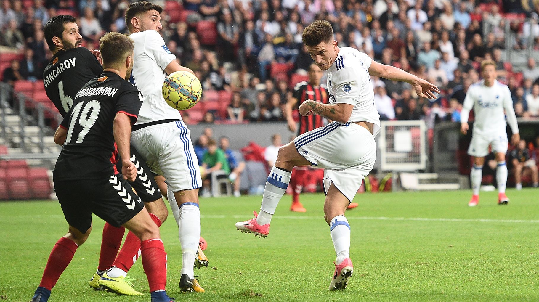 F.C. København vs. FK Vardar 2017-08-02 4-1 | 02/08 2017 20:00 | UEFA ...